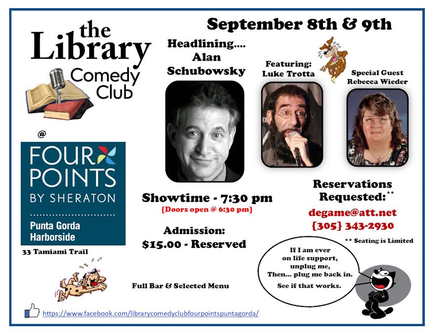 The Library Comedy Club - Punta Gorda, FL - Nextdoor