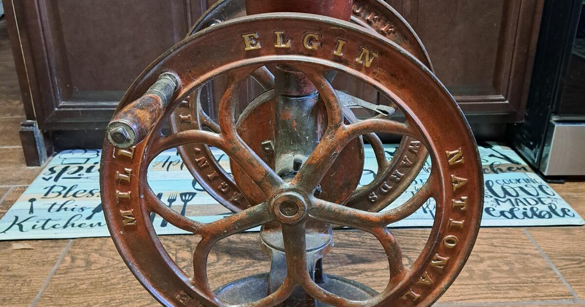 Large Elgin National Coffee Mill for $400 in Terrell, TX | For Sale ...