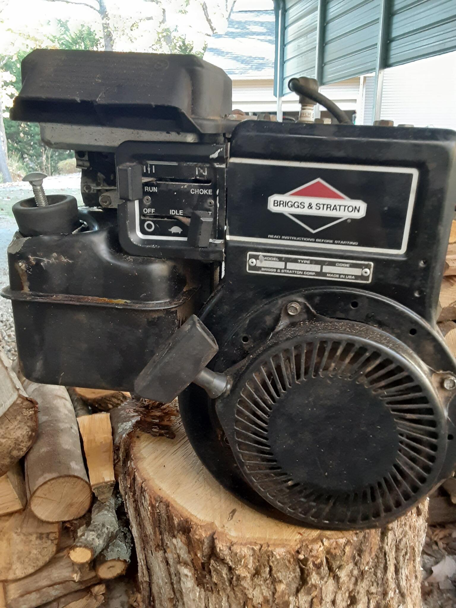 BRIGGS AND STRATTON 5 HP HORIZONTAL SHAFT ENGINE for $30 in Gainesville ...