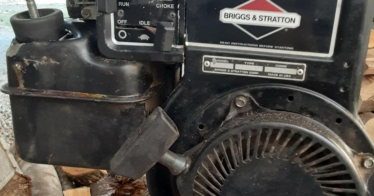 BRIGGS AND STRATTON 5 HP HORIZONTAL SHAFT ENGINE for $30 in Gainesville ...