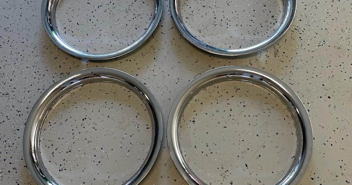 Set of 4 Stainless Steel 16 Inch Beauty Trim Rings for $20 in Woodway ...