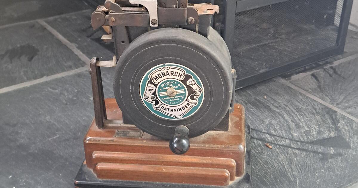 1920's Monarch Pathfinder Printer for $50 in Newport Beach, CA | For ...