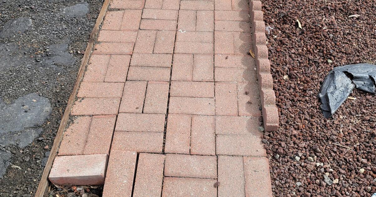 Free red bricks, edging scallop & lava rocks for Free in Oceanside, CA ...