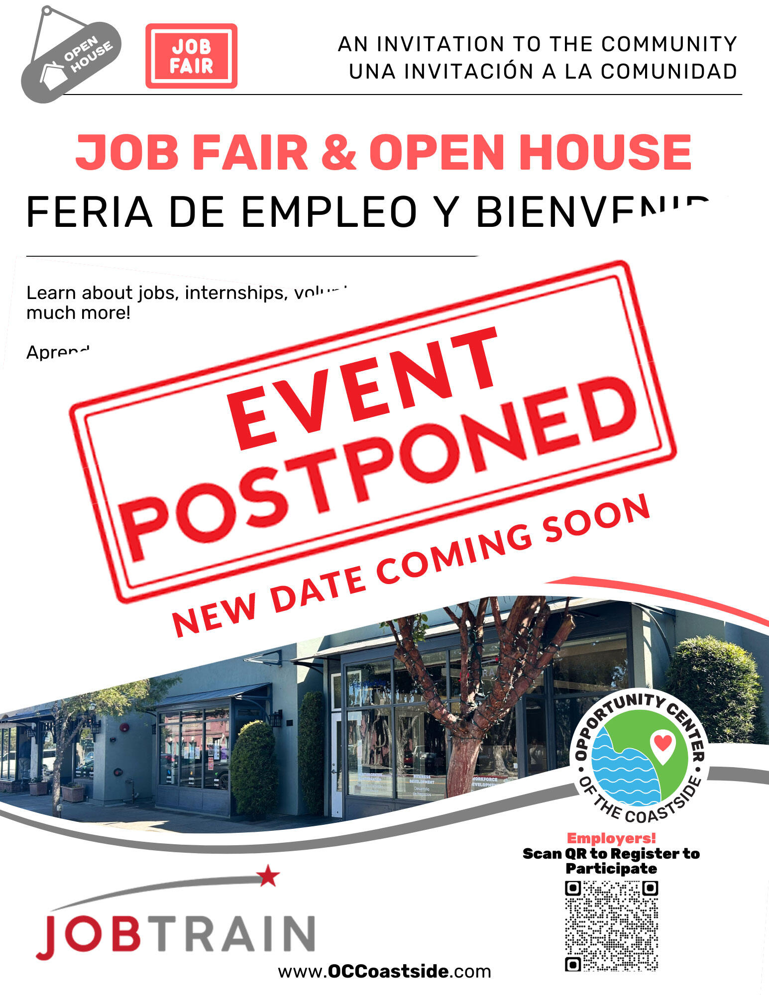 JobTrain, Opportunity of the Coastside (OCC), and the Renaissance ...