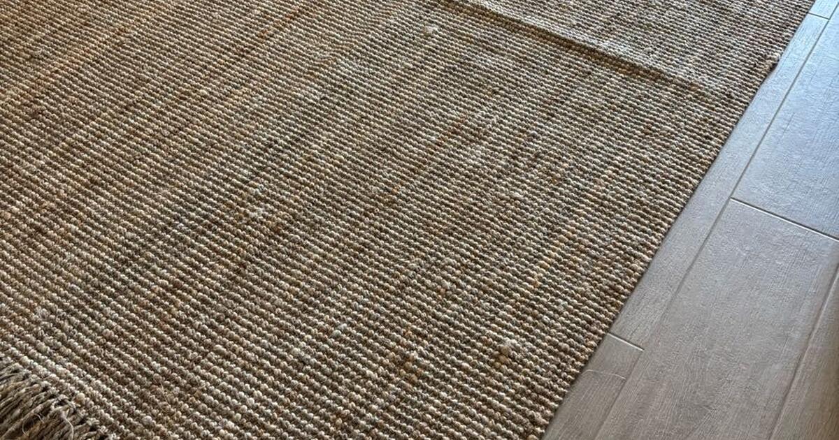 New 6x9 Jute area rug for $100 in The Villages, FL | For Sale & Free ...