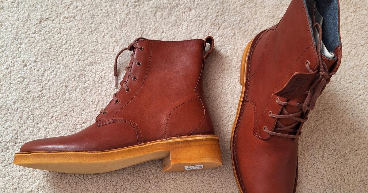 New Clarks Original Womens Leather Boots - Tan for $30 in Parker, CO ...