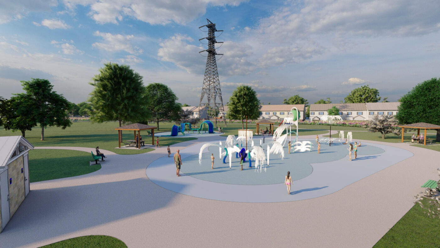 Construction has begun at Level Green Park with park improvements ...
