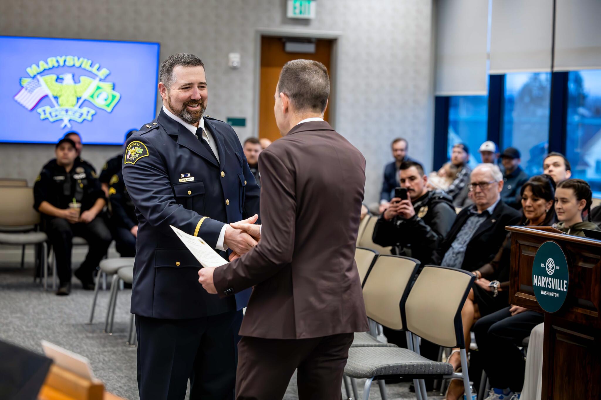 Congratulations to Commander Michael Young, officially sworn in as our ...