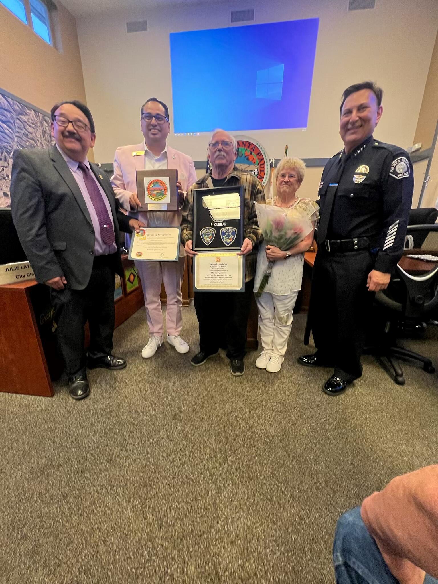 [👇 para español 👇]#SantaPaula we would like to honor William Quinlan ...