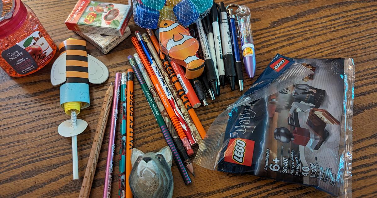 Three grab bags of pencils, magnets, toys, etc. for Free in Minneapolis ...