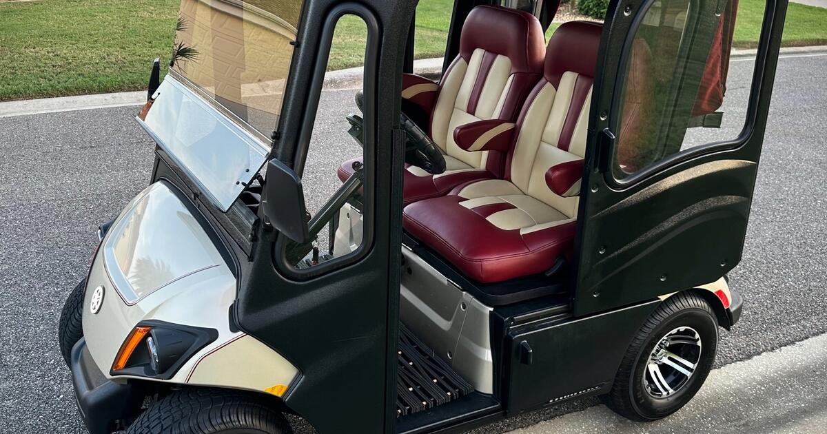 2017 Yamaha QuieTech Drive2 EFI Golf Cart with Sleekline Cab for $10795 ...