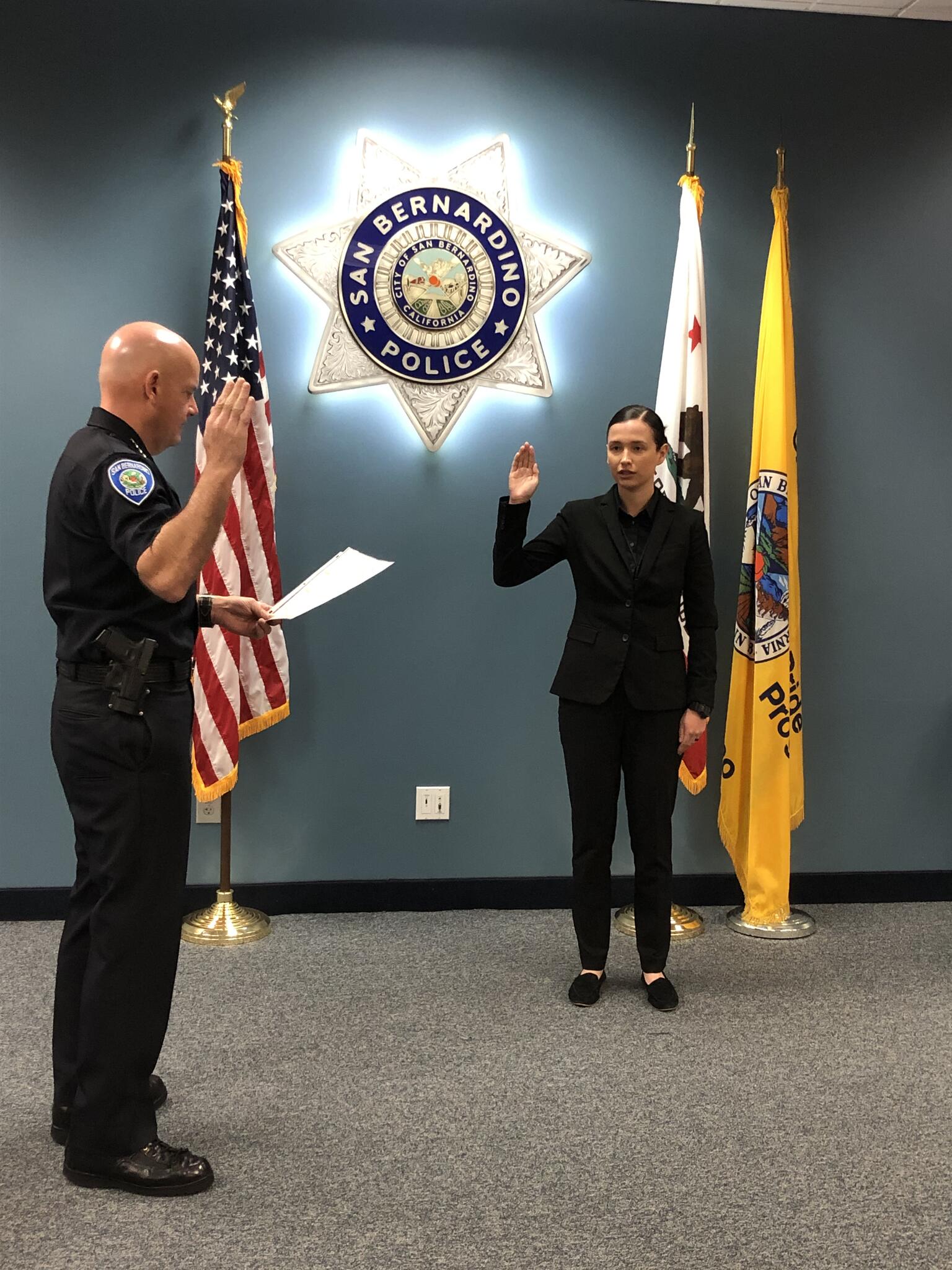 Welcome Officer Zamora to the SBPD (San Bernardino Police Department ...