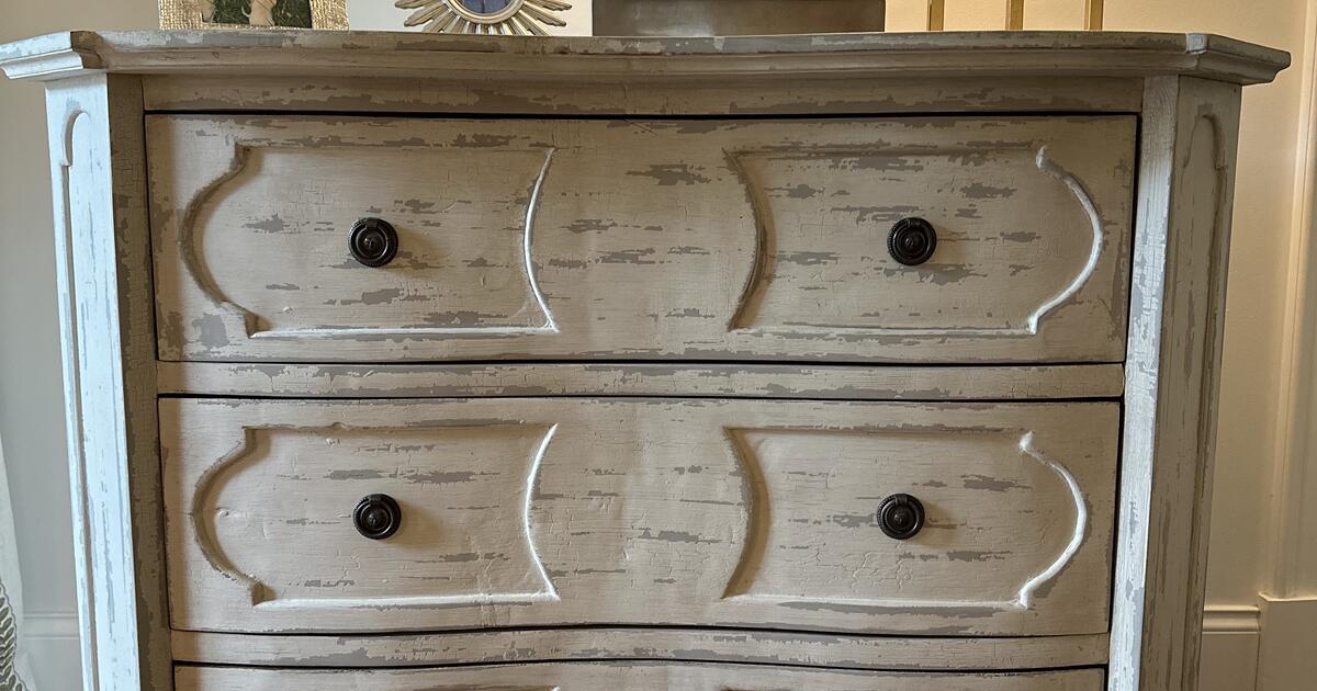 Steven Shell 3-Drawer Chest, 47”W x 36”H x 22D" for $65 in Charlotte ...