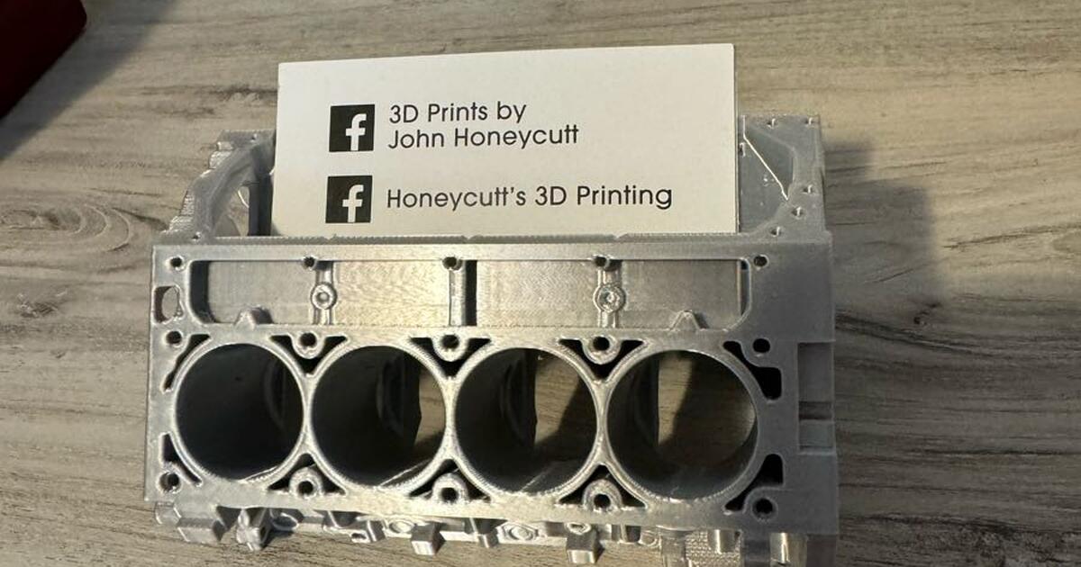 Engine Block Business Card Holder for $25 in Grosse Ile, MI | For Sale ...
