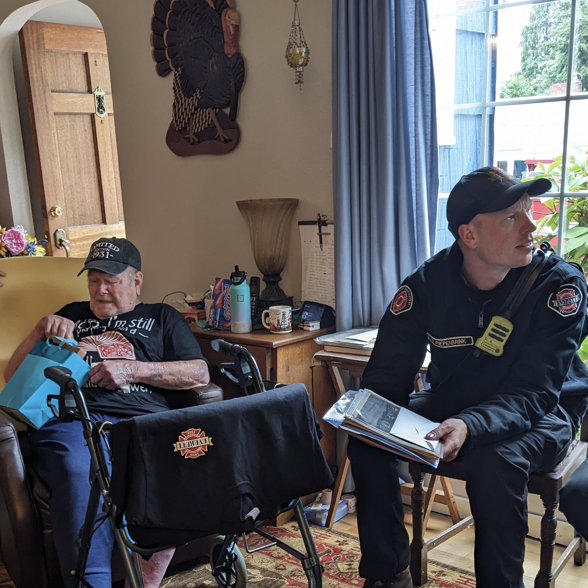 Engine 5, B-Shift recently had the honor of celebrating a very special ...