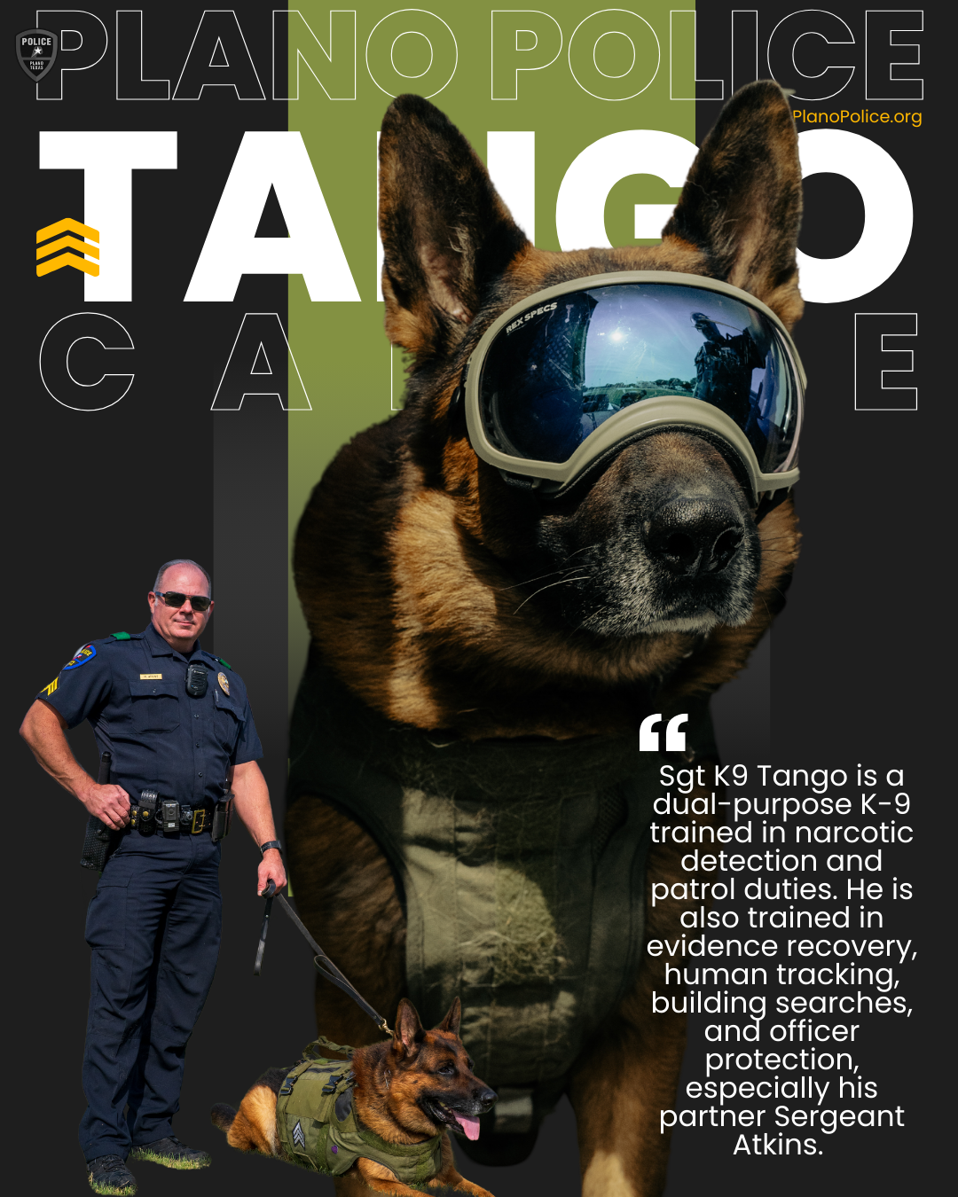 Canine Spotlight (Plano Police Department) — Nextdoor — Nextdoor