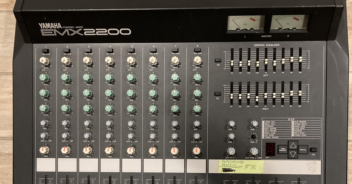 Yamaha Powered Audio Mixer for $150 in Prescott, AZ | For Sale & Free ...
