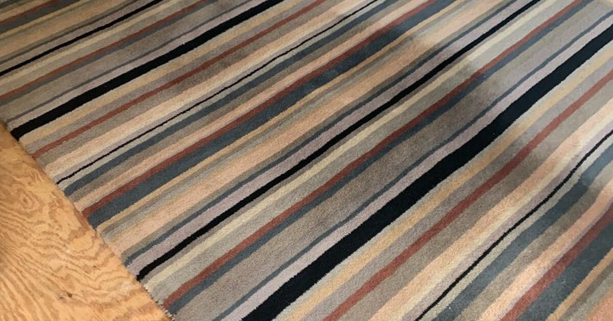 Pottery Barn Striped Rug for $50 in Baltimore, MD | For Sale & Free ...