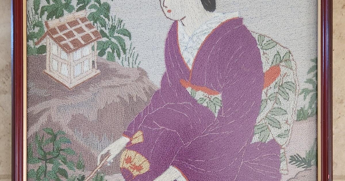 Japanese Bunka Art - Geisha @ Water for $75 in Kirkwood, MO | For Sale ...