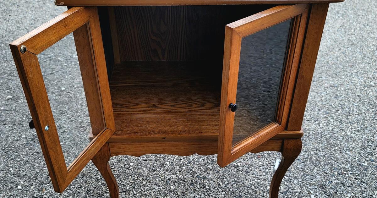 PENDING PICK UP/ Antique Glass Door Table for $35 in Wheeling, IL | For ...
