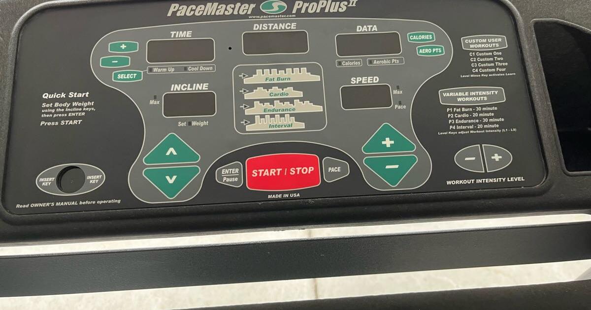 PaceMaster ProPlus II Treadmill for Free in Omaha, NE | For Sale & Free ...