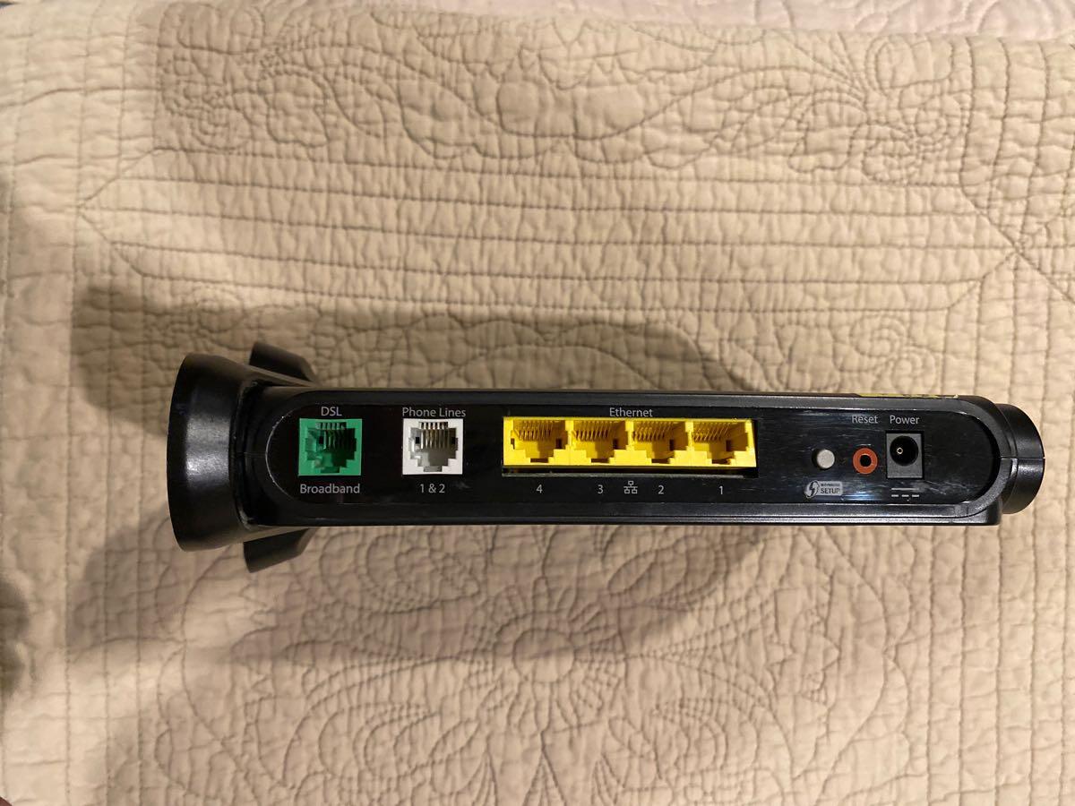 Free AT&T wireless DSL/Uverse Motorola NVG510 modem with power supply ...