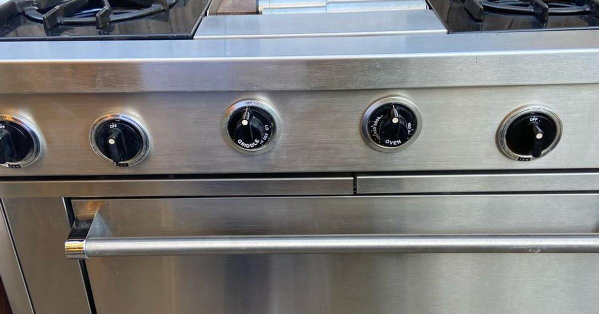 Viking 36” 4 burners and 1 griddle for crepes and pancakes for Free in ...