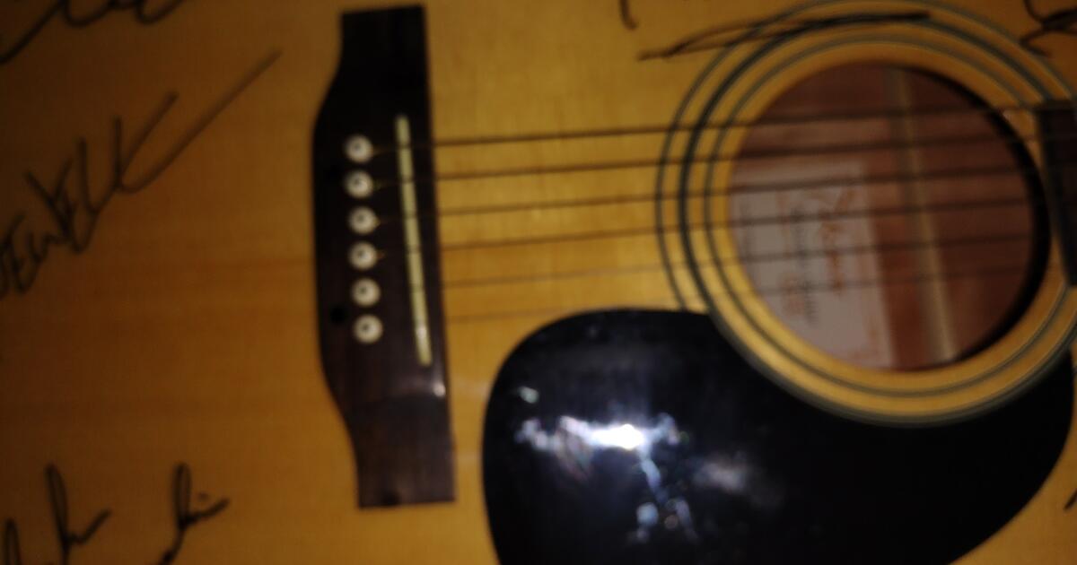 COLLECTOR'S Guitar-SIGNED by SISTER HAZEL BAND for $210 in Winston ...