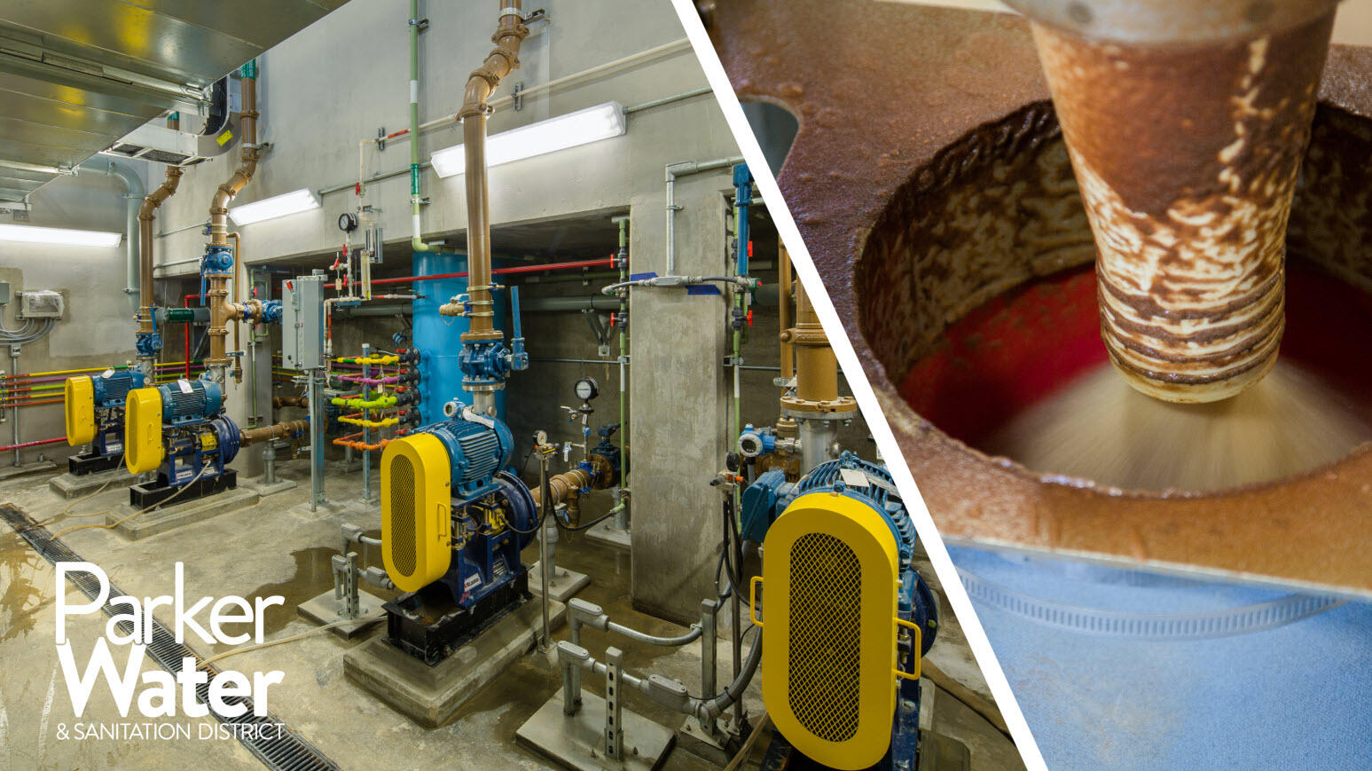 Step 3: A coagulant chemical is added to the water in the first ...