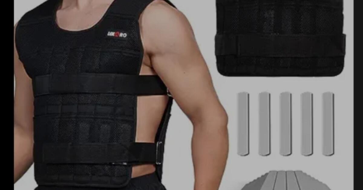 NEW Weighted Vest, "Lekaro" for $75 in Sacramento, CA | For Sale & Free ...