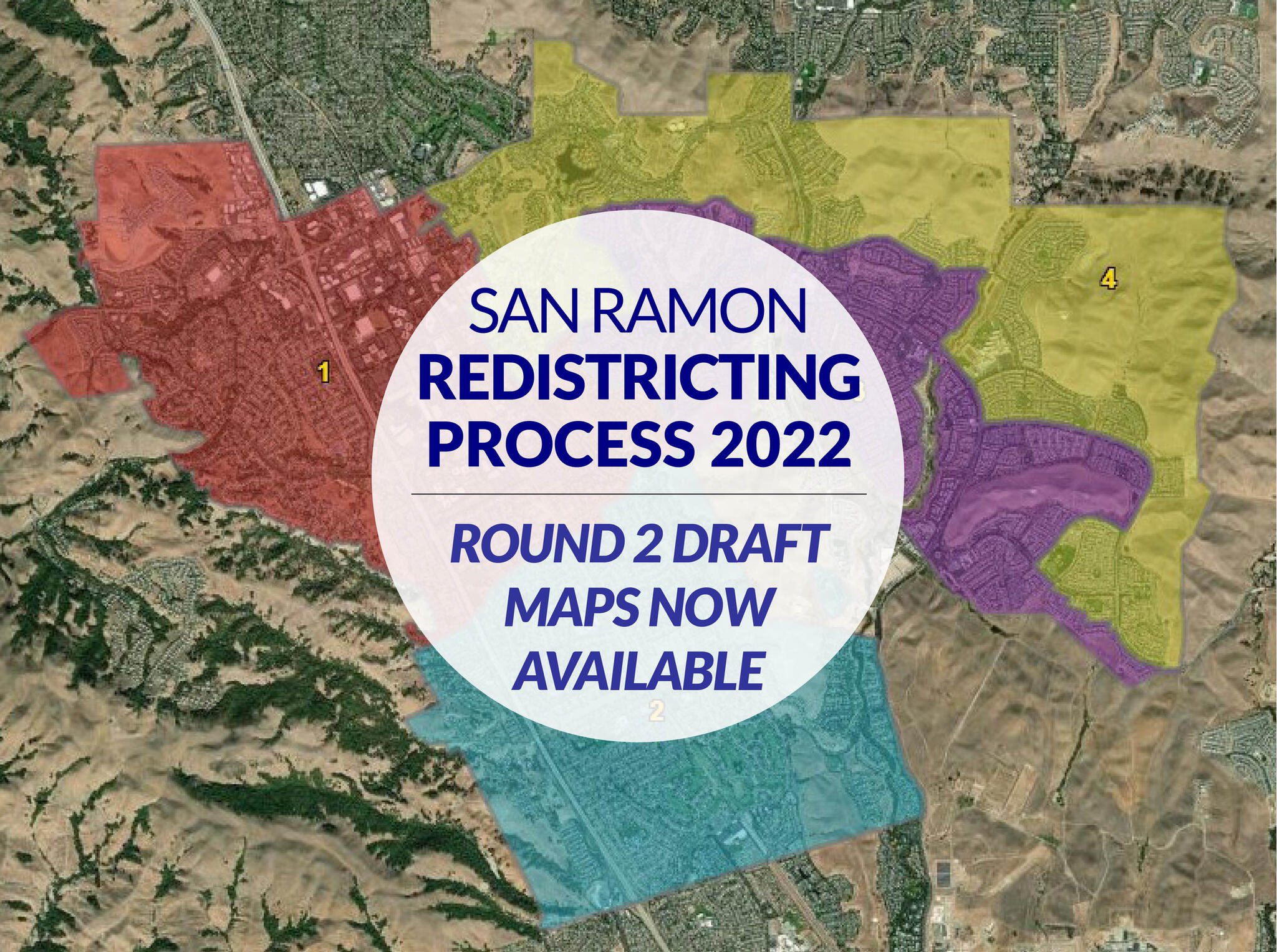 Redistricting Process for City of San Ramon: Round 2 Draft Maps Now ...
