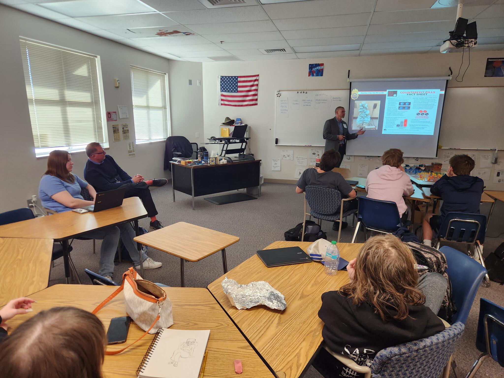 The EHS Global Crime course was honored to have Agent David Olesky as a ...