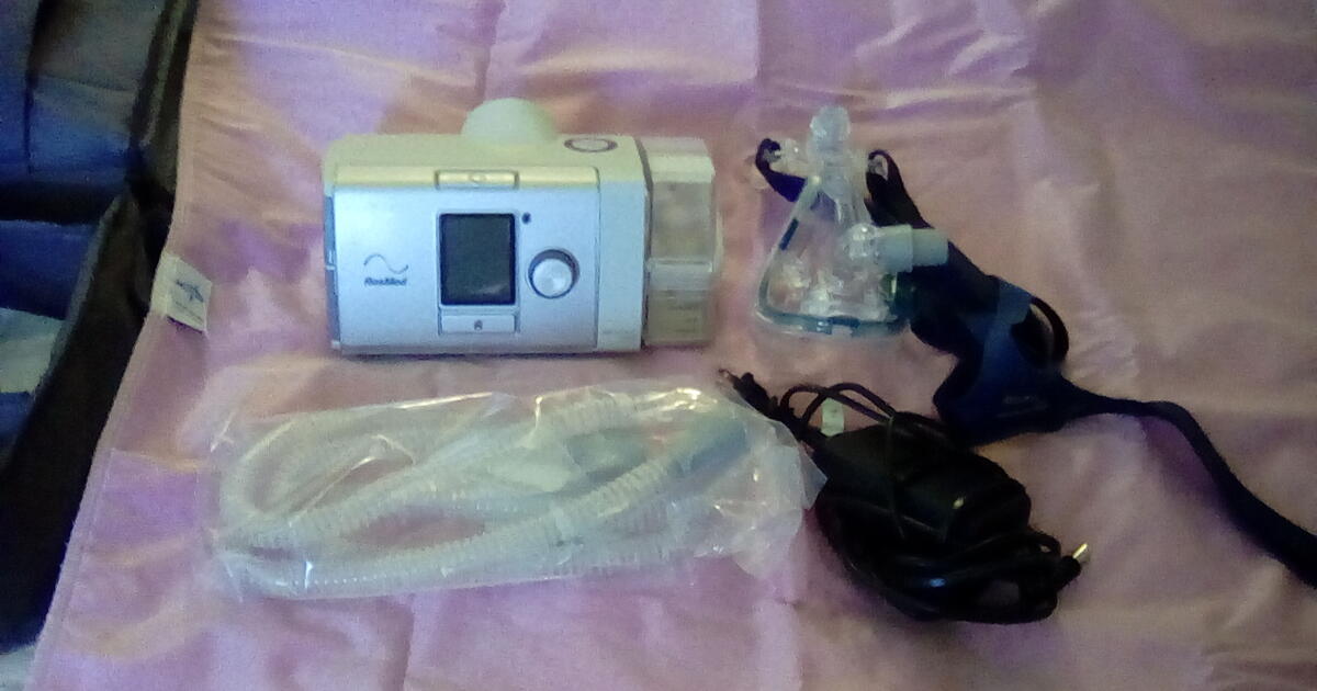 ResMed AirCurve 10... C-Pa / Bi-Pap Breathing Machine with Humidifier ...