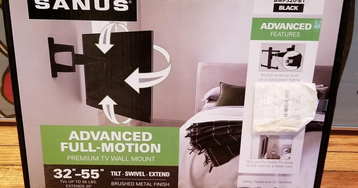 $200 Brand New Sanus Premium Advanced Full-Motion TV Wall Mount for $60 ...