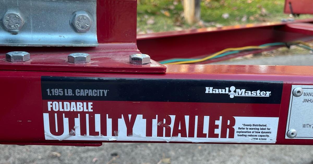 Haul Master Folding Trailer for Sale for $300 in Sacramento, CA | For ...
