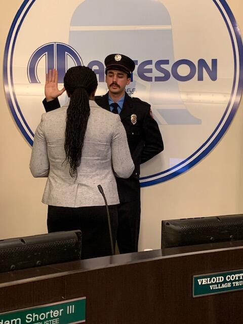Members of MPD and MFD Sworn In (Village of Matteson) — Nextdoor — Nextdoor