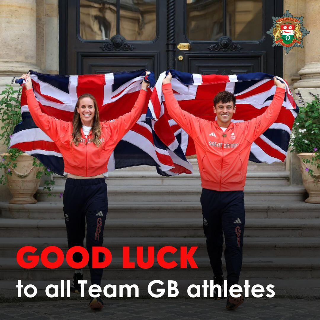 Good luck to all of the Team GB athletes competing in the Paris 2024 ...