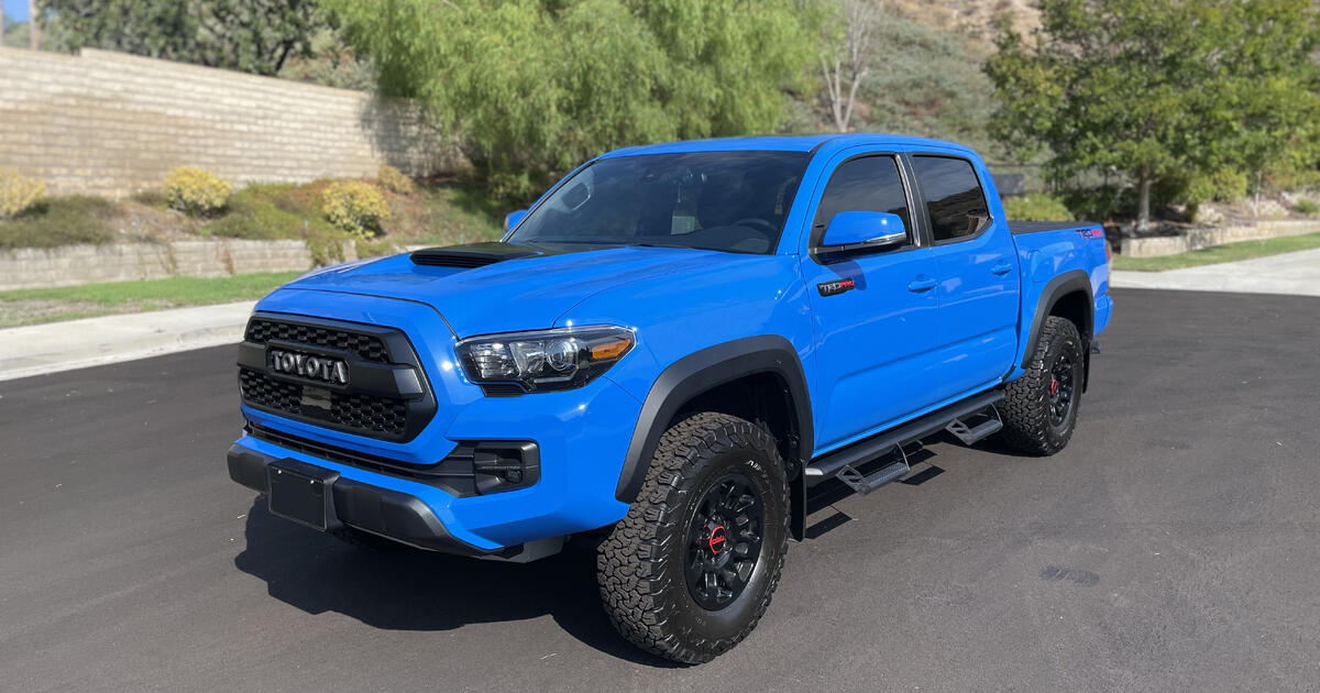 2019 Toyota Tacoma TRD Pro in Voodoo Blue for $55000 in La Crescenta, CA | For Sale & Free ...