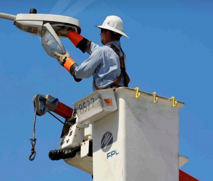 Miami-Dade County has partnered with FPL to have the street lighting ...