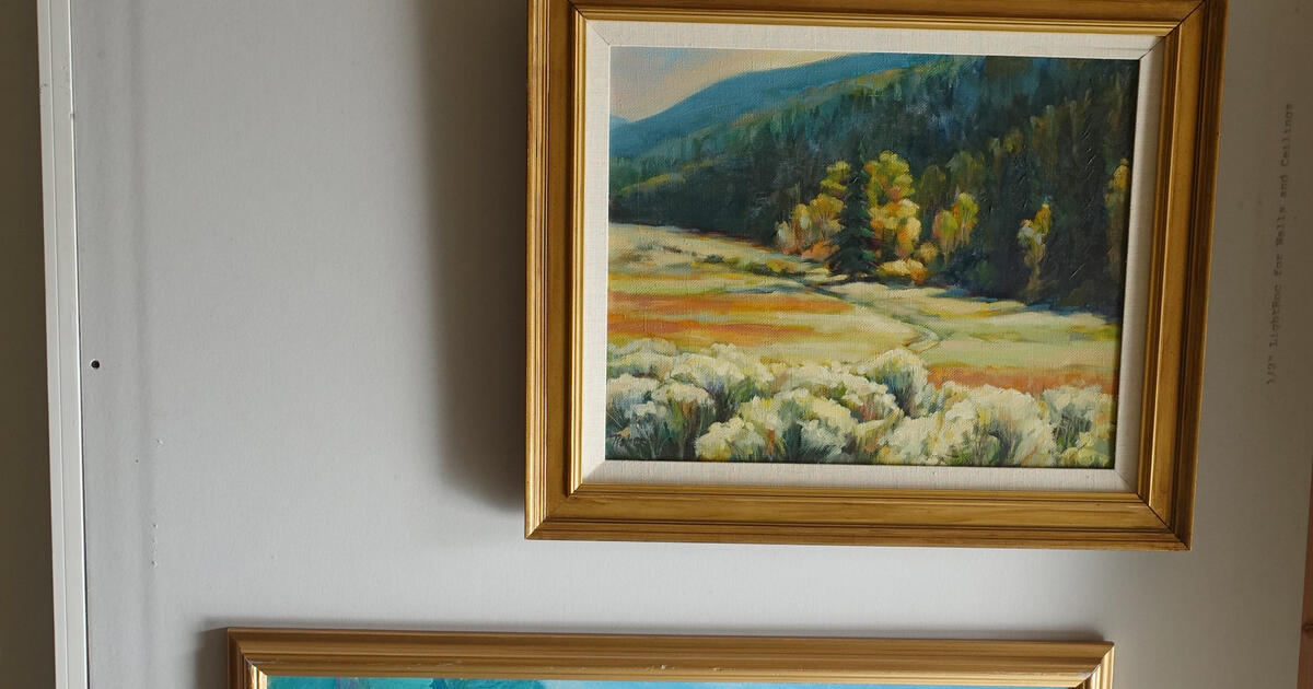 Bob Rohm Framed Landscape Oil Painting Collection for $475 in Boulder ...