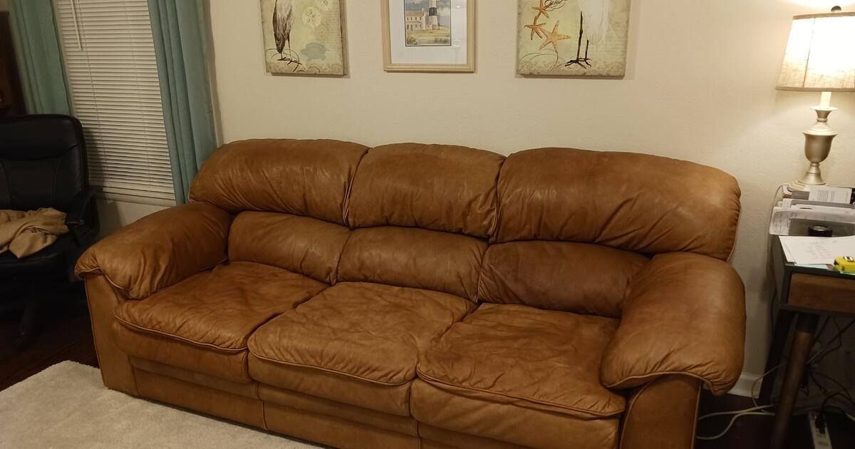 Palliser Leather Couch for Free in Carrollton, TX | For Sale & Free ...