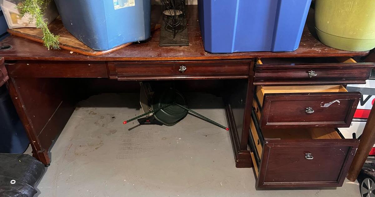 Huge extremely heavy L shaped desk for Free in Montgomery, TX | For ...
