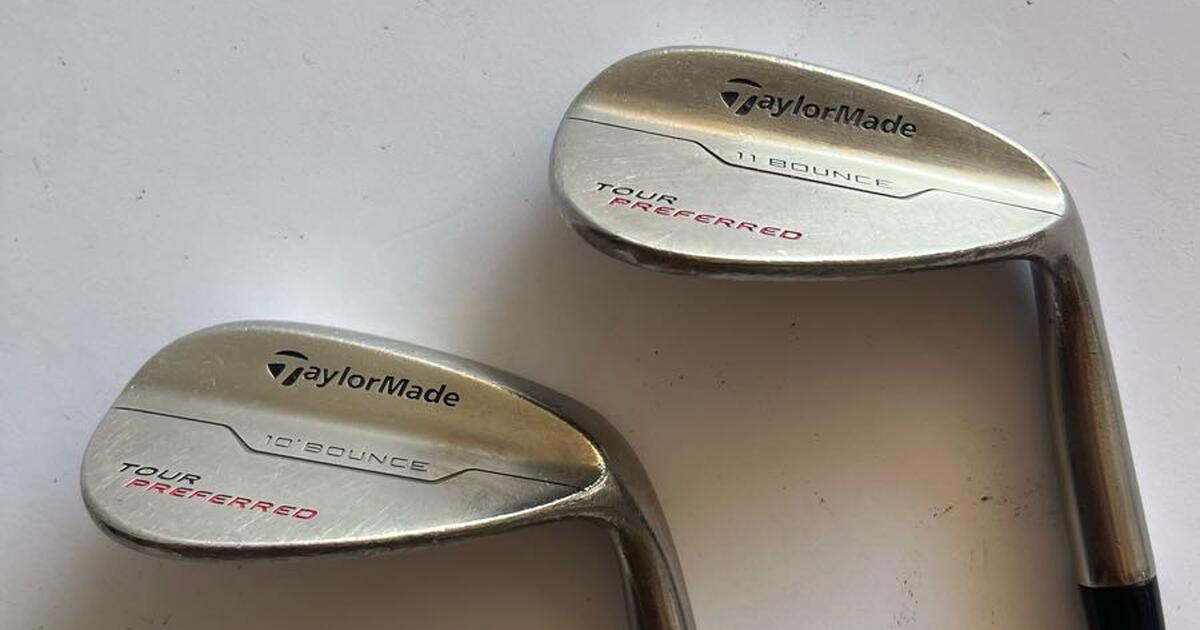 TaylorMade Tour Preferred Wedges 56 and 52 Degree with KBS Tour Shafts ...