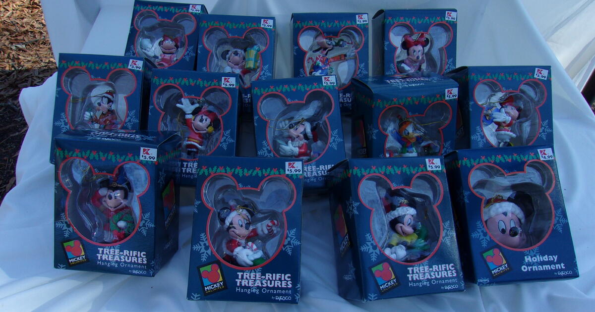 Lot Mickey Mouse Christmas Decorations for $200 in Raleigh, NC | For ...