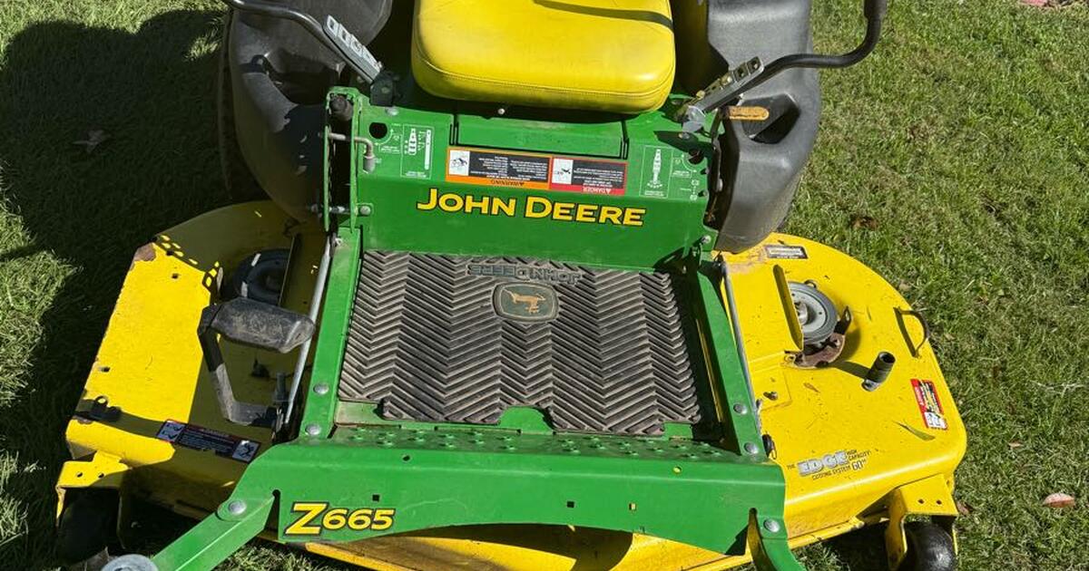 John Deere Z665 Mower for $1900 in Tomball, TX | For Sale & Free — Nextdoor