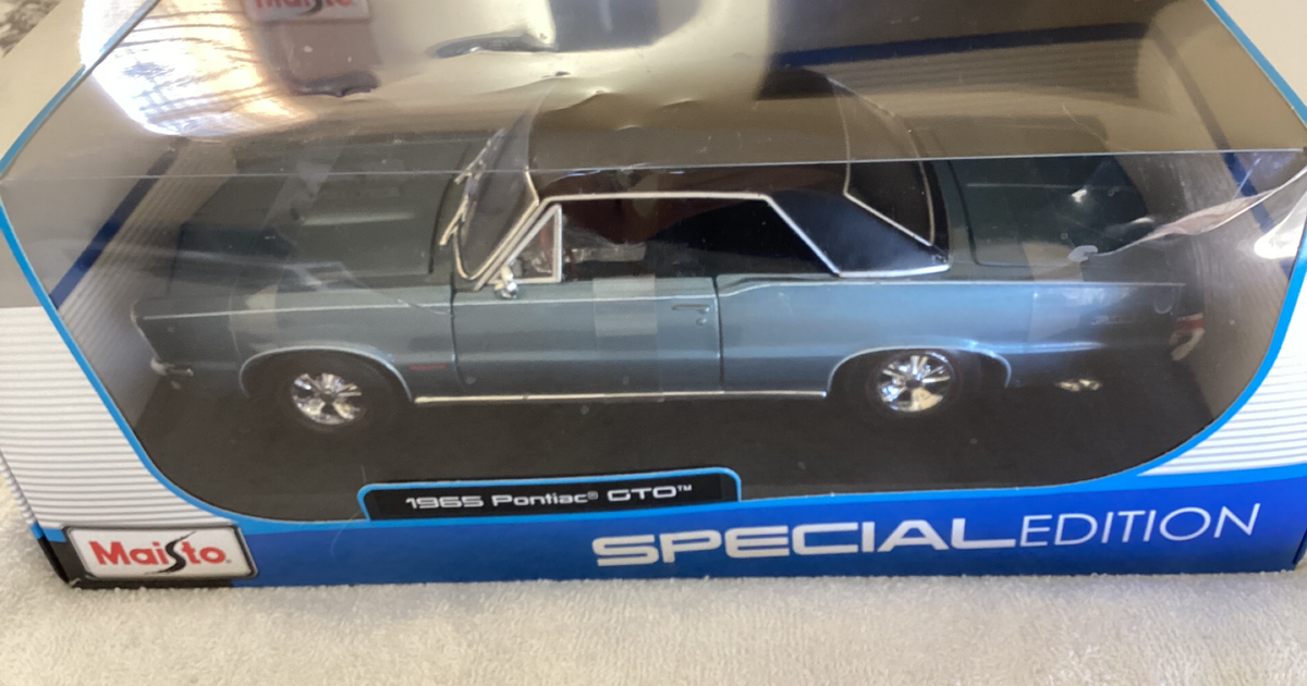 Model Car - 1965 Pontiac GTO Slate Blue for $15 in Arizona City, AZ ...