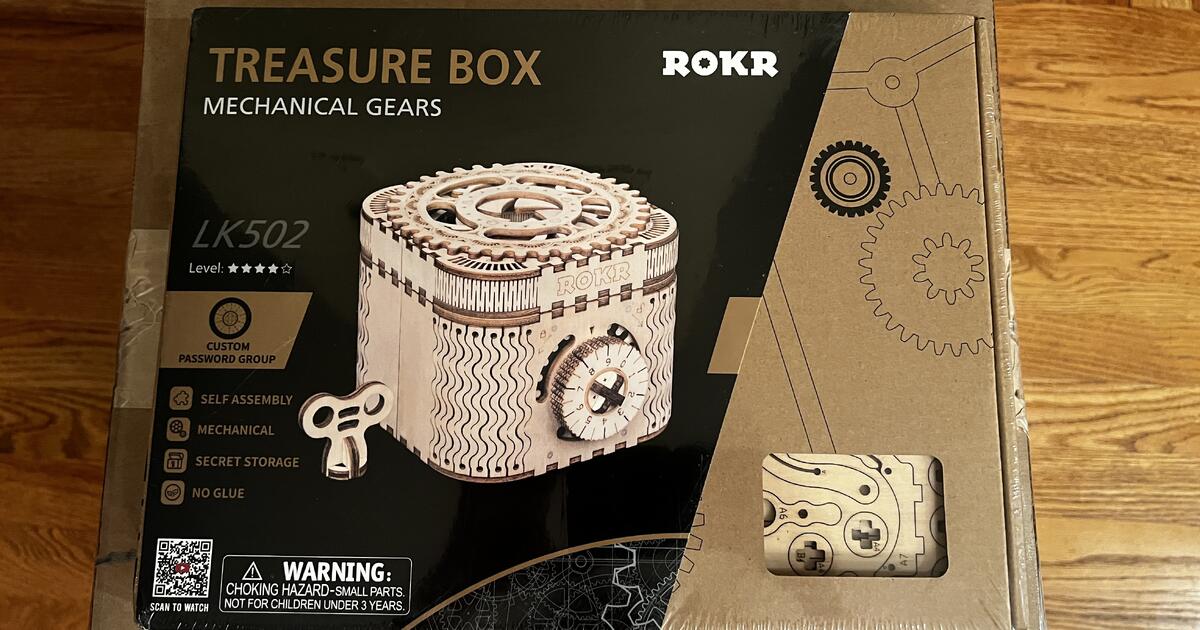 NewSealed 3D Wooden Jigsaw Puzzle - Clockwork Construction for $25 in ...