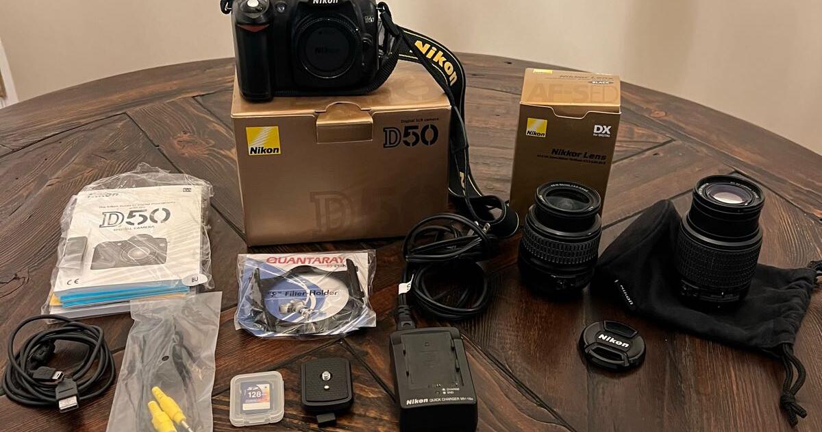 Nikon D50 DSLR Camera w/ Accessories--GUC for $225 in Nashville, TN ...