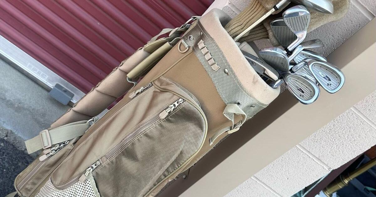 Tech Edge 300 Z Plus Women's Golf Clubs (LEFTIES) + Bag for $20 in Palm ...