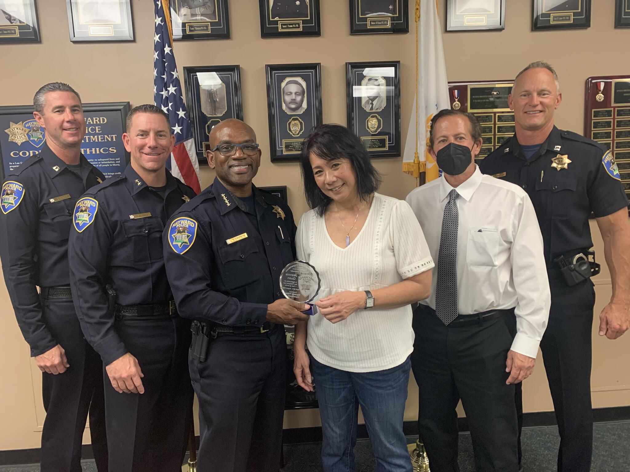 Celebrating Retirement (Hayward Police Department) — Nextdoor — Nextdoor